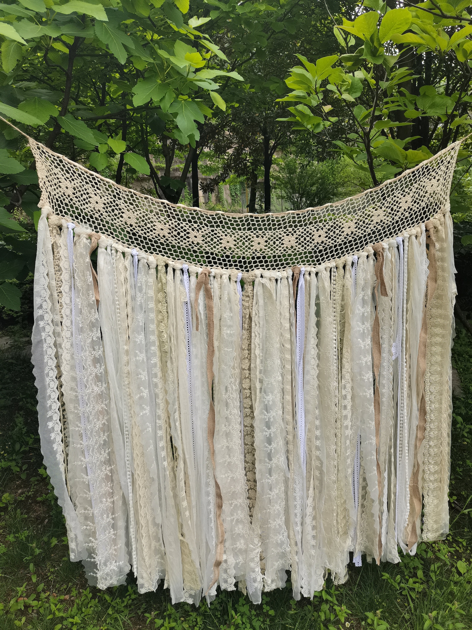 Custom Full Romantic Lace Backdrop Lace Wedding Garland - Etsy