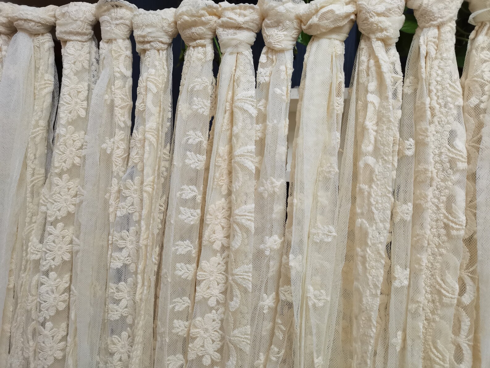 Custom Full Romantic Lace Backdrop Lace Wedding Garland Elegant Lace ...