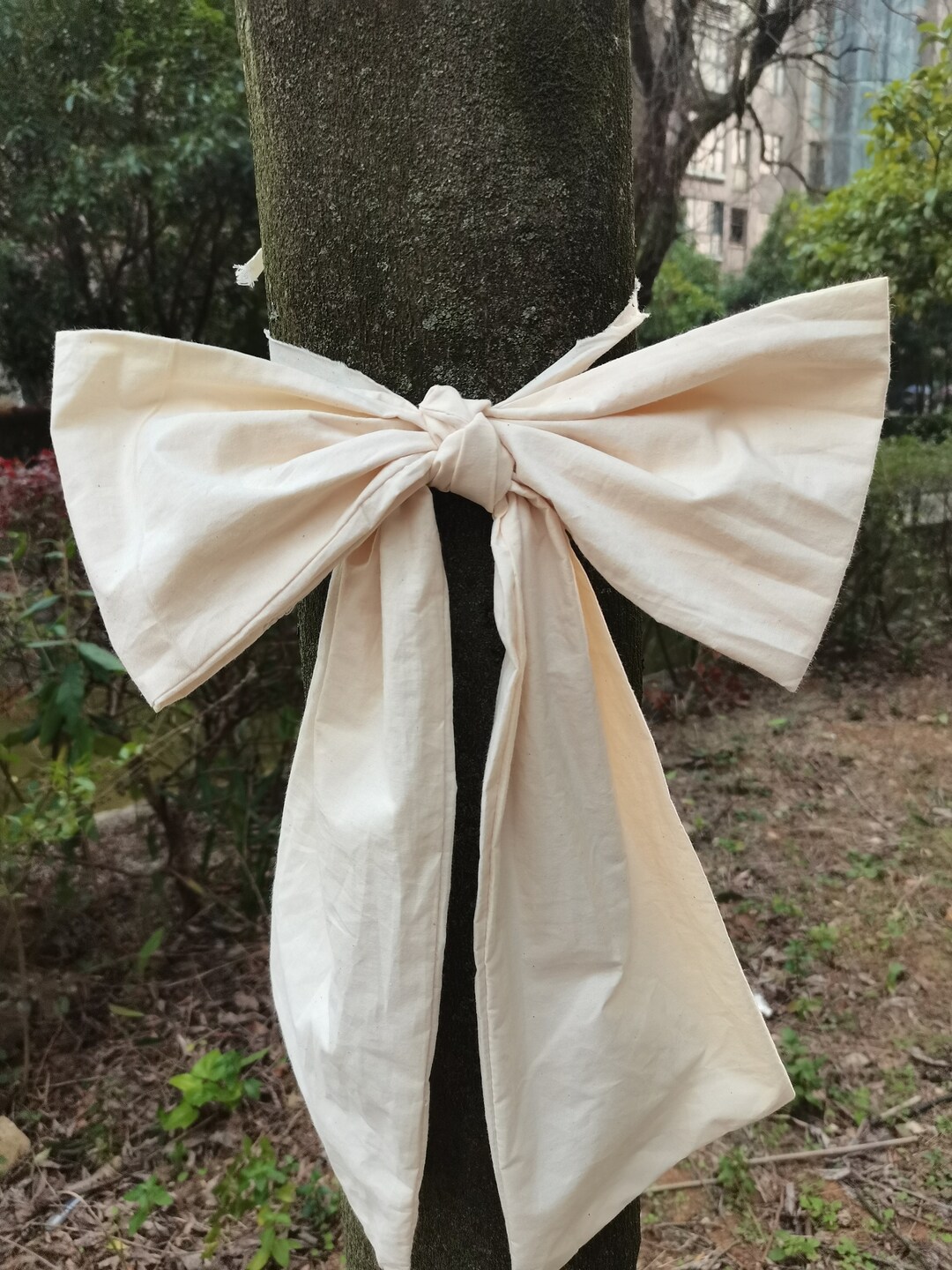 Custom 100% Cotton Bow, Baby Bed Bow, Pew Bow, Nursery Bow, Wedding ...