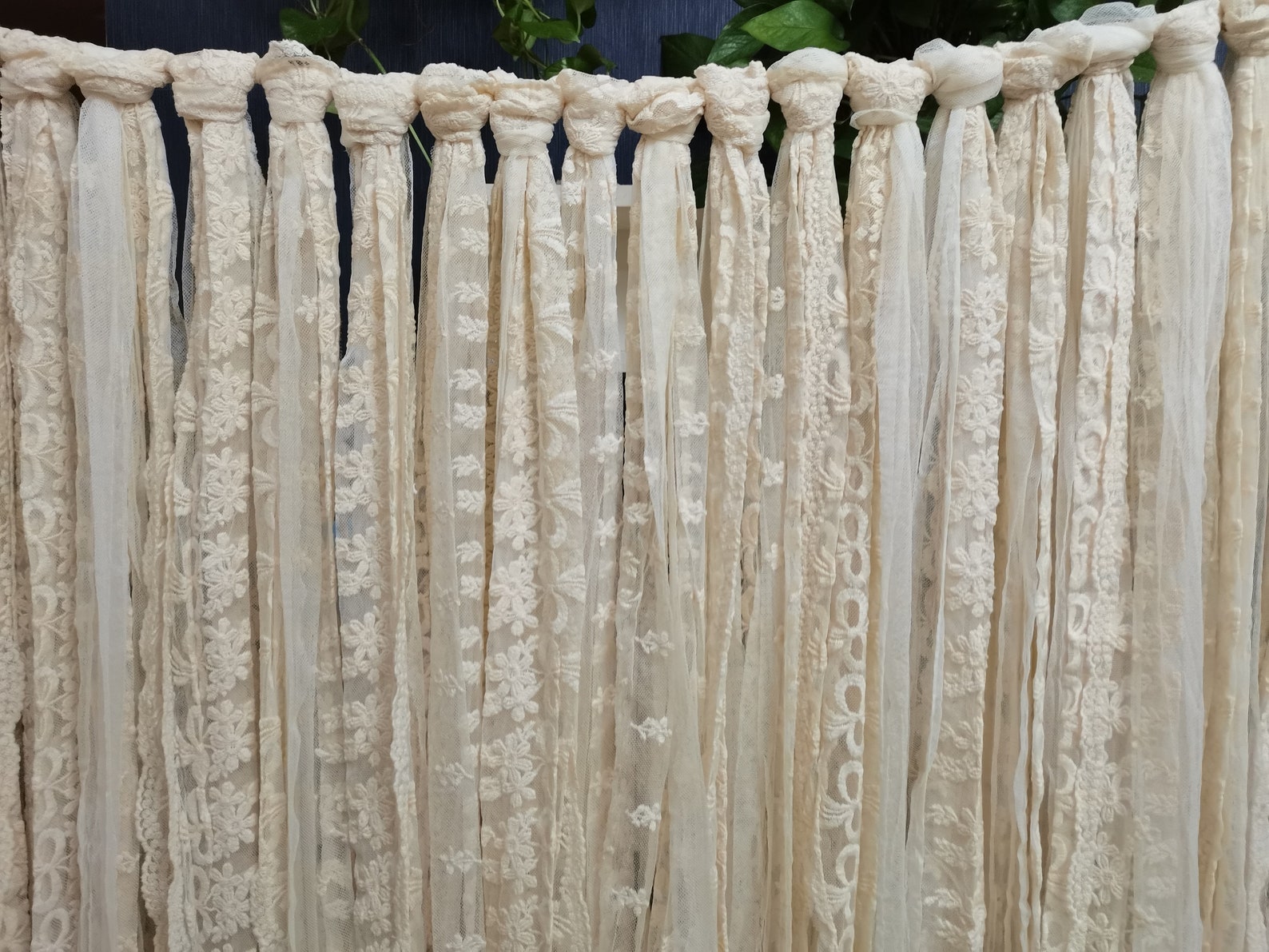 Custom Full Romantic Lace Backdrop Lace Wedding Garland Elegant Lace ...