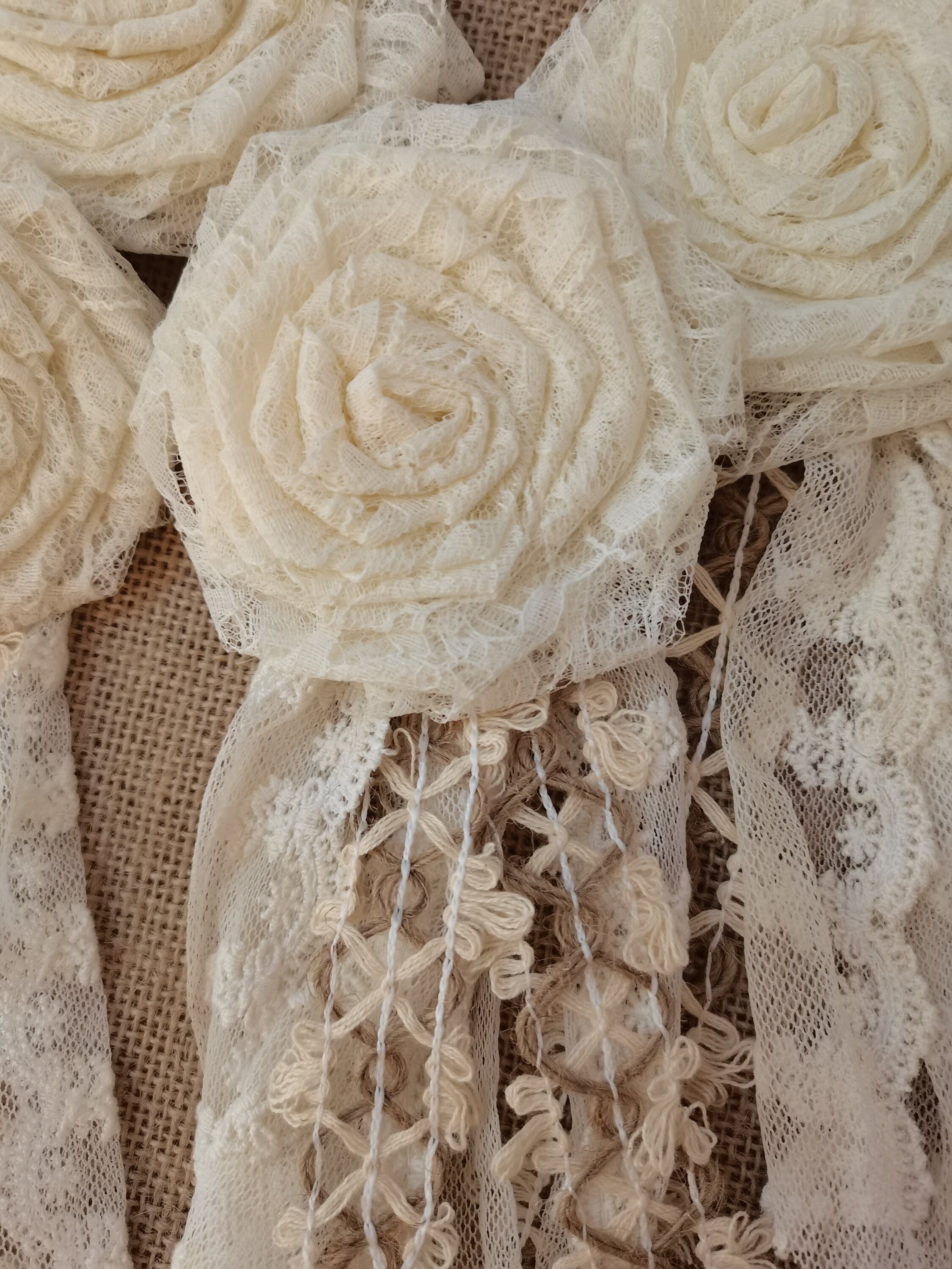 1pc Lace Flowers Small Pin Rosette Lace Flowers Wedding Decor - Etsy