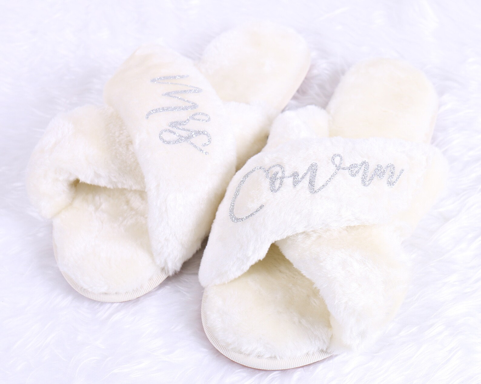 Personalized Fluffy Slipper Gifts for Women Girlfriend Wife ...