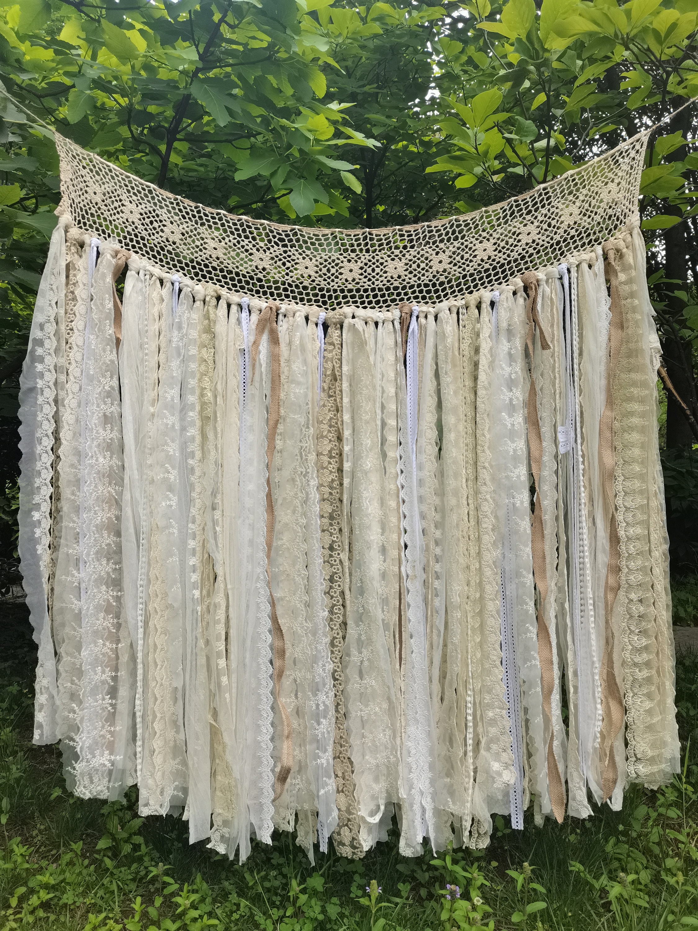 Custom Full Romantic Lace Backdrop Lace Wedding Garland - Etsy