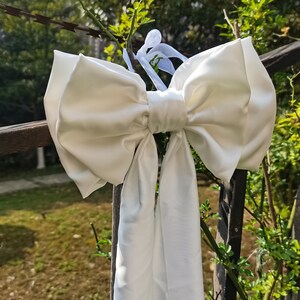 1pc Wedding Bow, Pew Bows, Home Bows, Formal Wedding Decor, Wedding ...