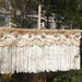 Romantic Lace Curtain Rustic Burlap Kitchen Valance Burlap Lace Decor ...