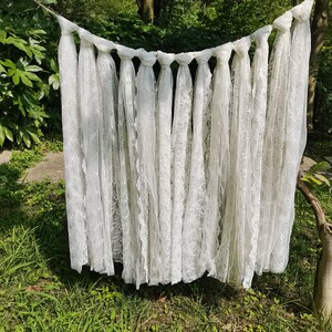 Custom Full Romantic Lace Backdrop Lace Wedding Garland Elegant Lace ...