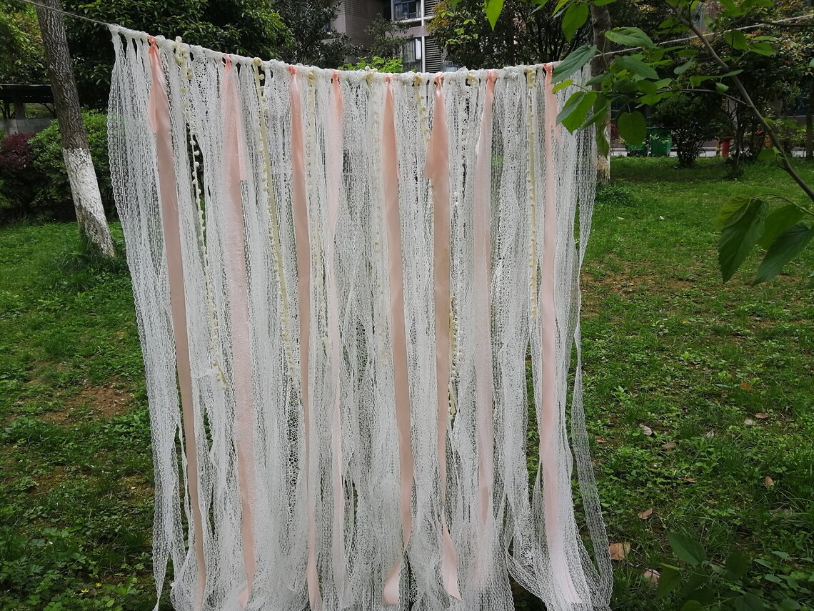 40inches Wide 84inches Long SHABBY Vtg Lace Backdrop Wedding - Etsy