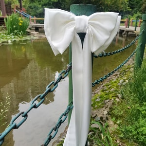 1pc Wedding Bow, Pew Bows, Home Bows, Formal Wedding Decor, Wedding ...