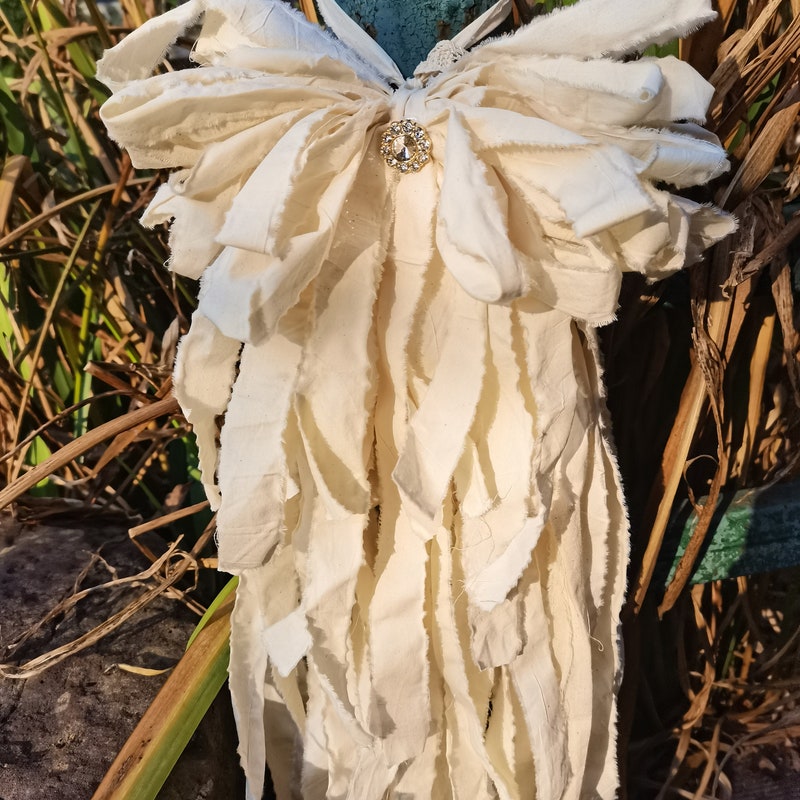 Rag Bow - Etsy