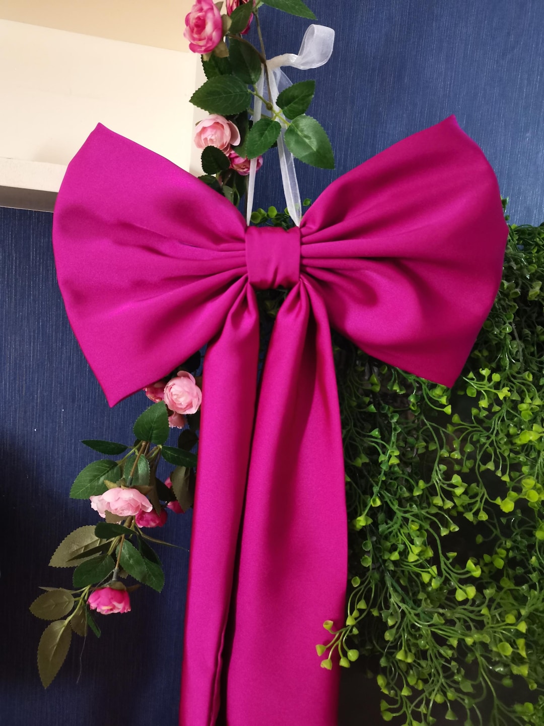 1pc Extra Big Bow, Bow, Candle Bow, Door Bow, Formal Wedding Decor ...