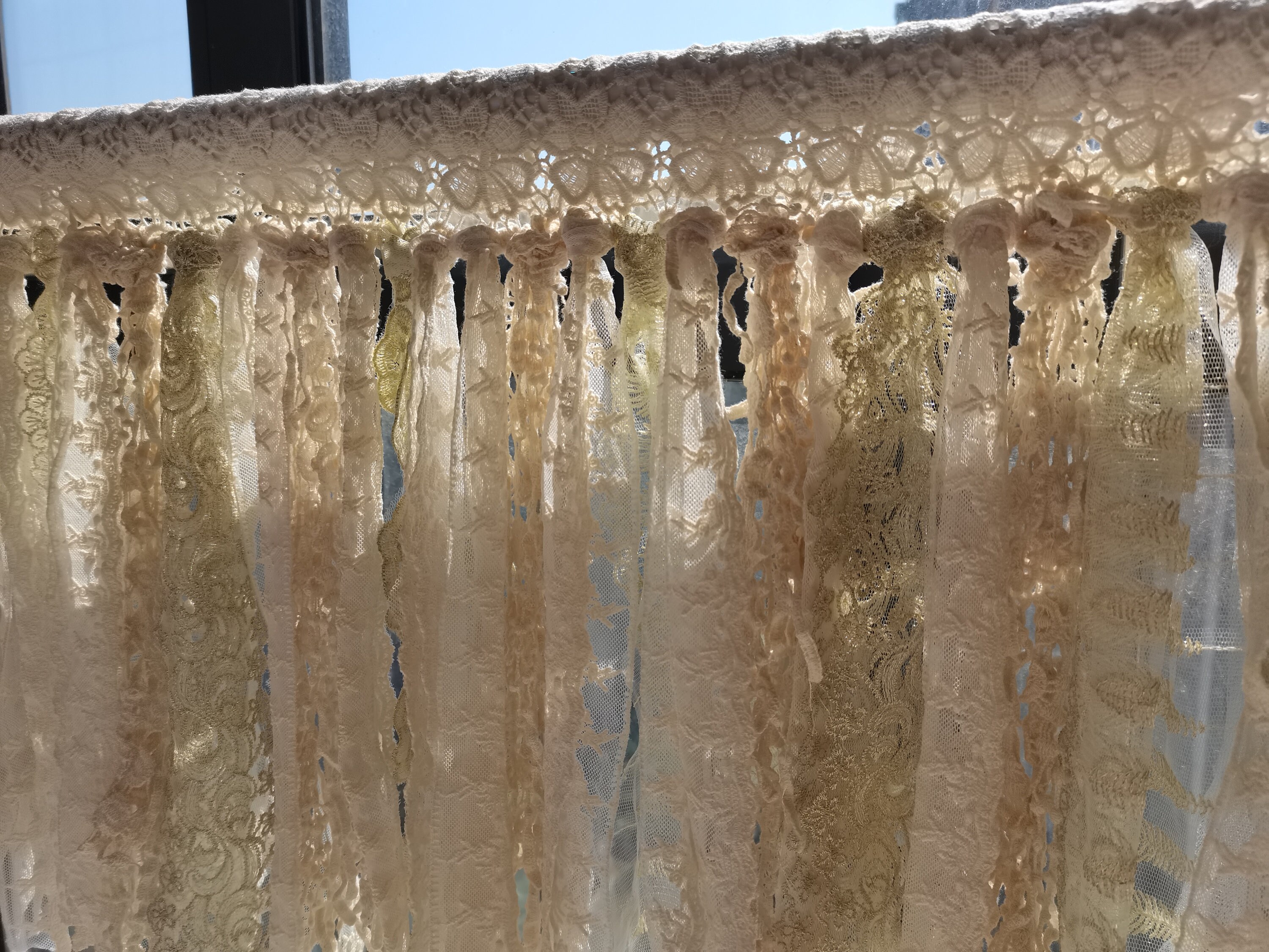 Custom FULL High Quality Romantic Lace Curtain Lace Kitchen - Etsy