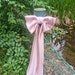 1pc Wedding Bow, Pew Bows, Home Bows, Formal Wedding Decor, Wedding ...