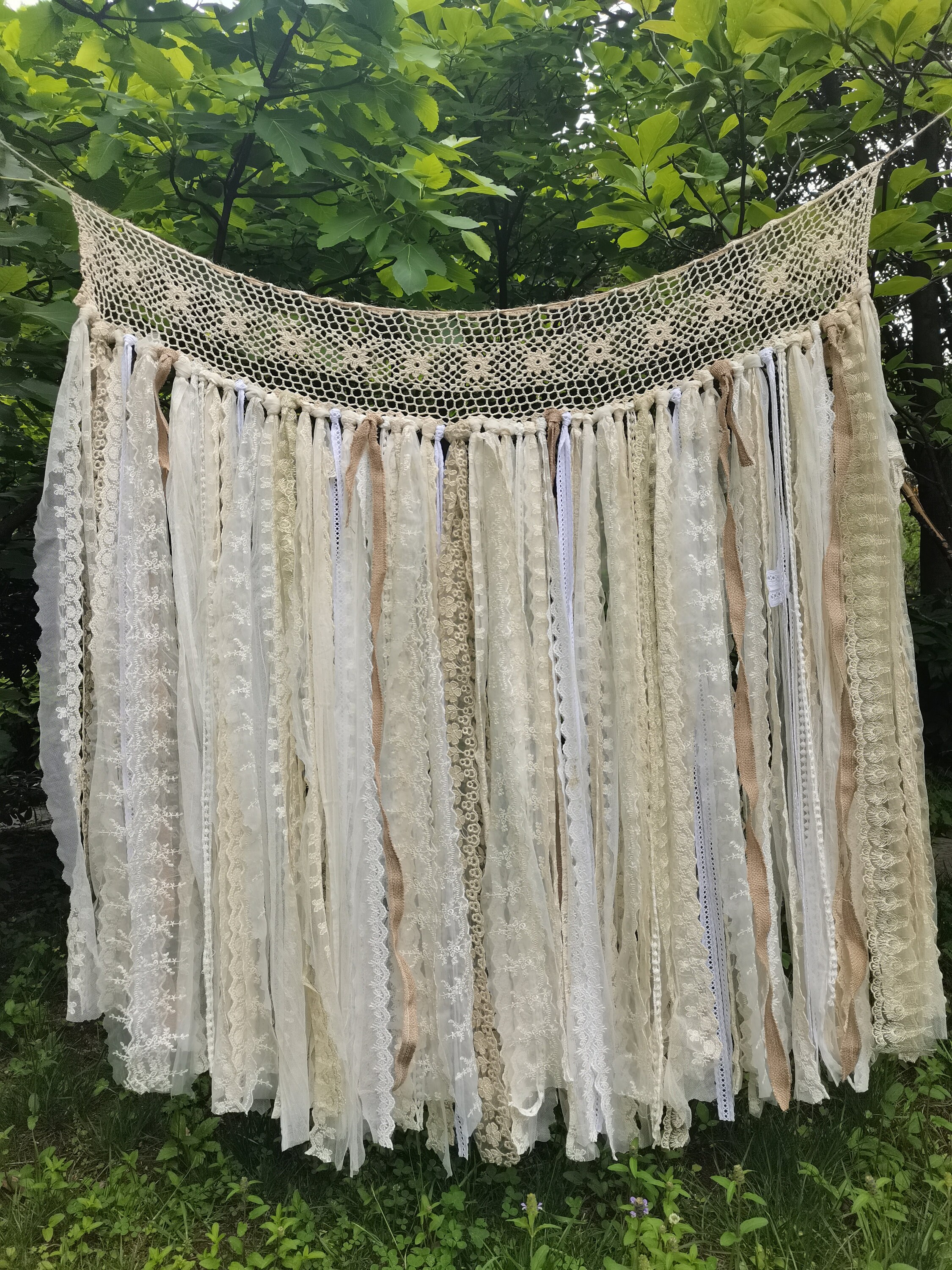 Custom Full Romantic Lace Backdrop Lace Wedding Garland - Etsy