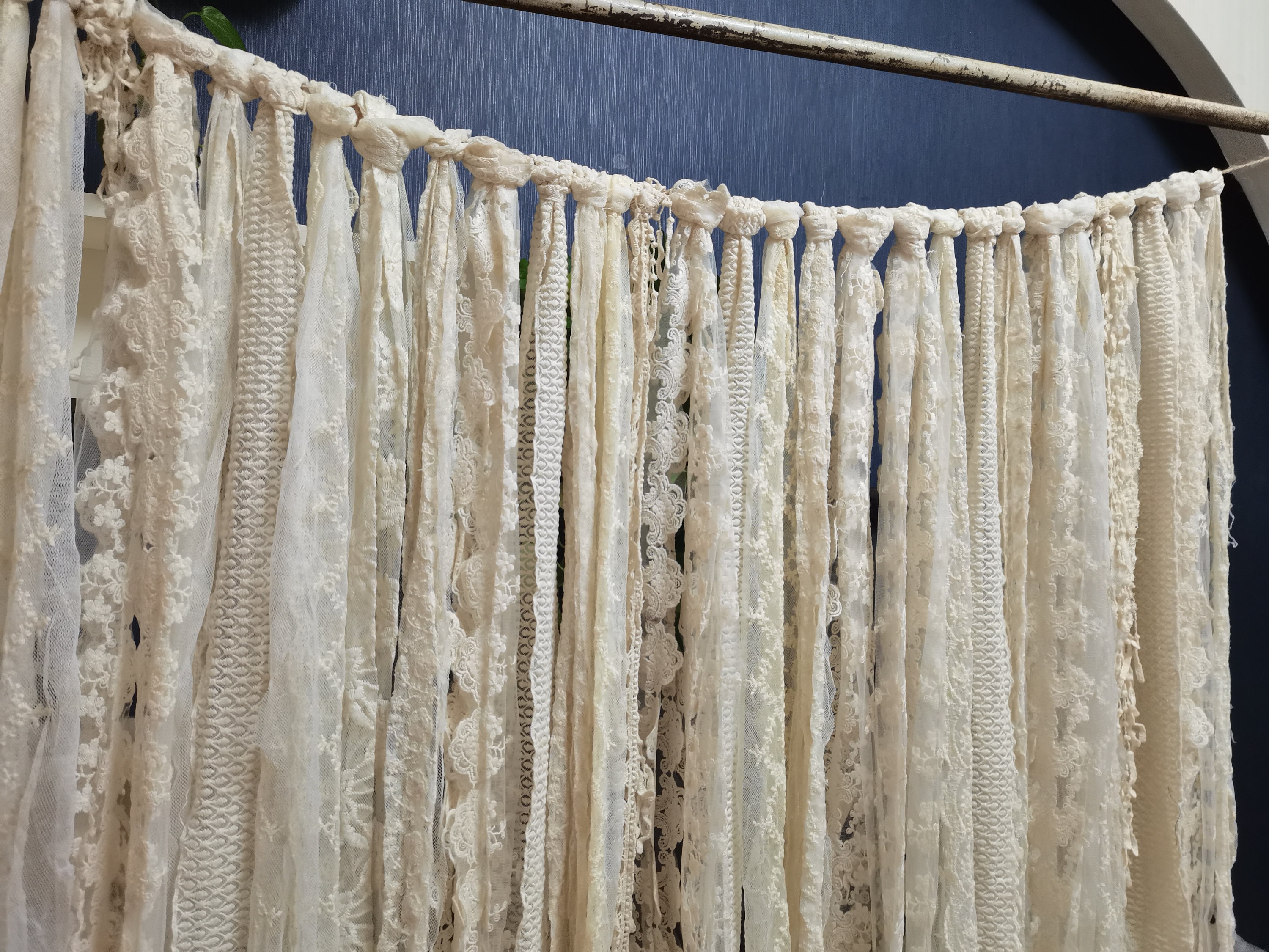 Custom Full Romantic Lace Backdrop Lace Wedding Garland Elegant Lace ...