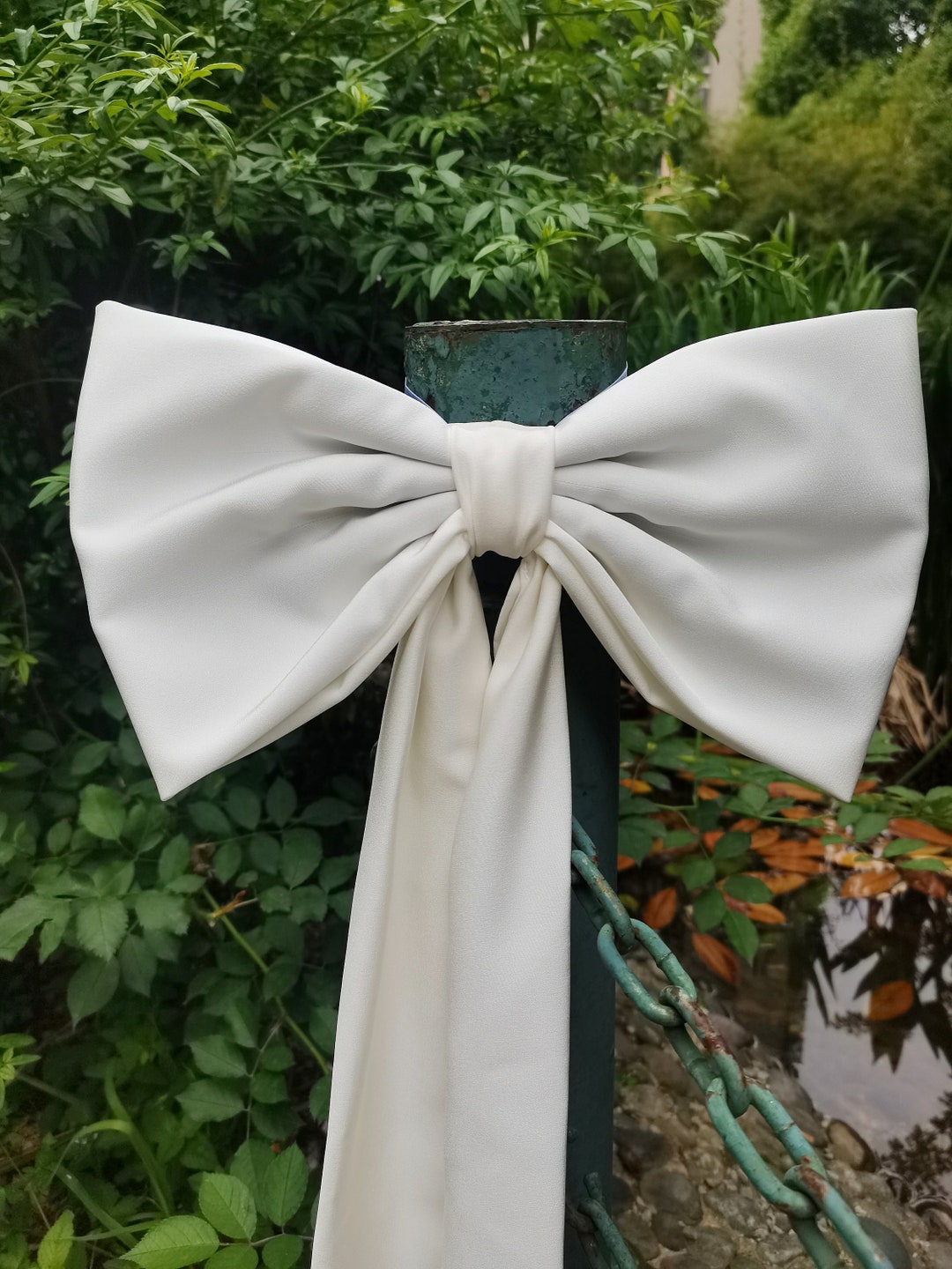 1pc Extra Big Bow, Wedding Bow, Wall Bow, Door Bow, Formal Wedding ...