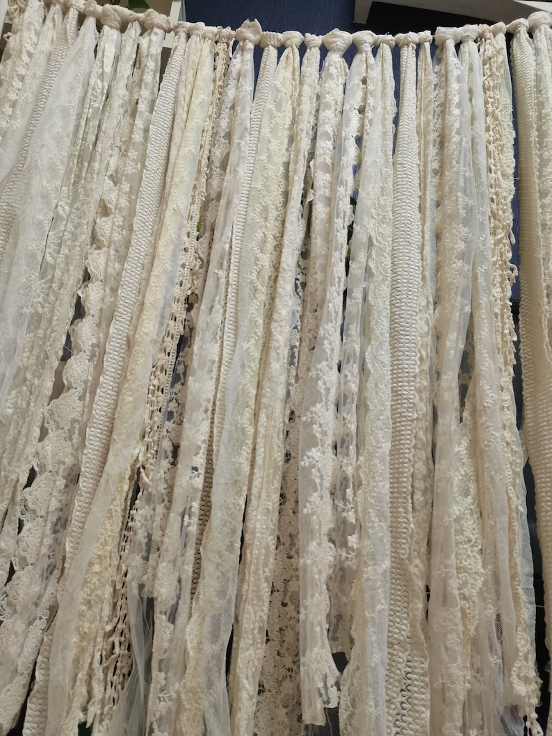 Custom Full Romantic Lace Backdrop Lace Wedding Garland Elegant Lace ...