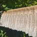 Romantic Lace Curtain Rustic Burlap Kitchen Valance Burlap Lace Decor ...