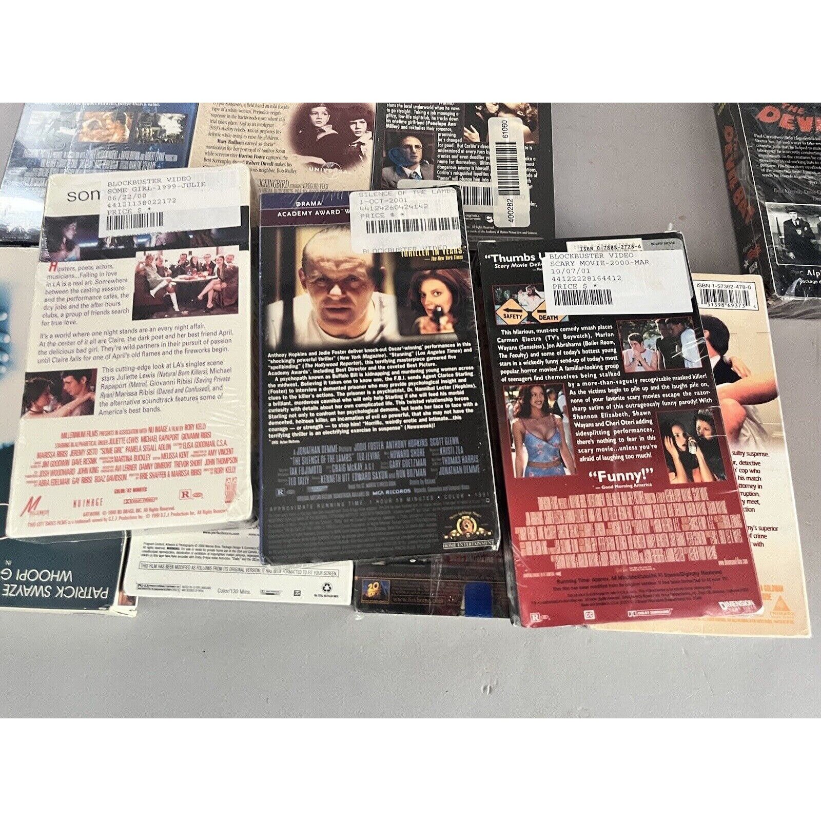 Vintage Lot of 20 VHS Movies Sealed Various Titles - Etsy