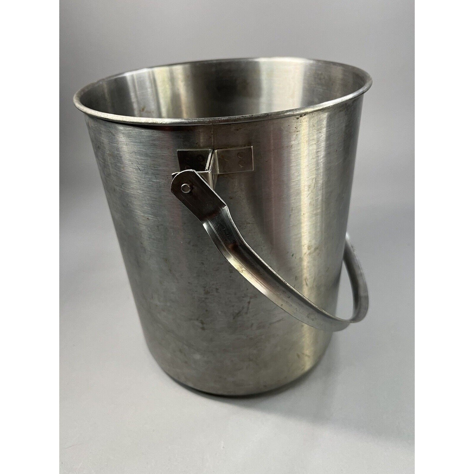 Vintage US Military Medical Polar Ware Stainless Steel Straight Bucket ...