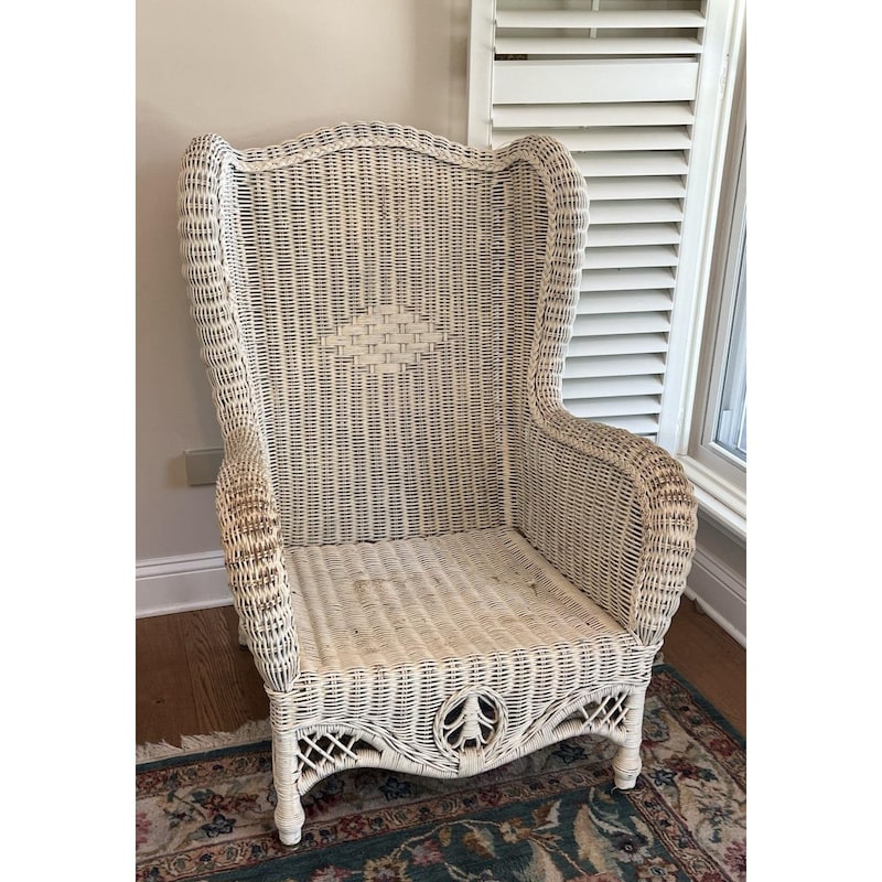 Wingback Rocking Chair - Etsy