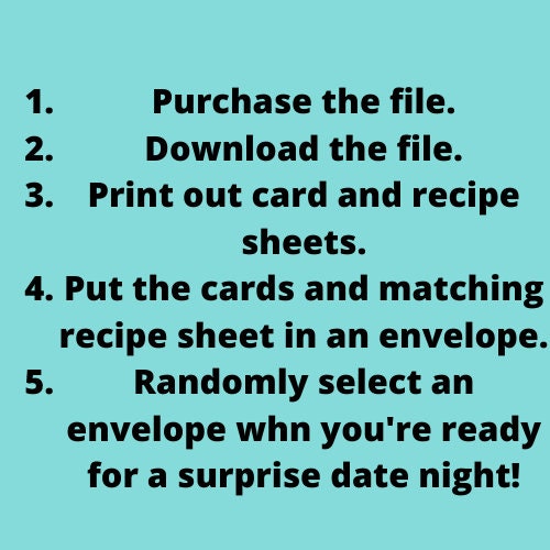 Movie Themed Night Cards Printable | Recipes | Date Night Cards ...