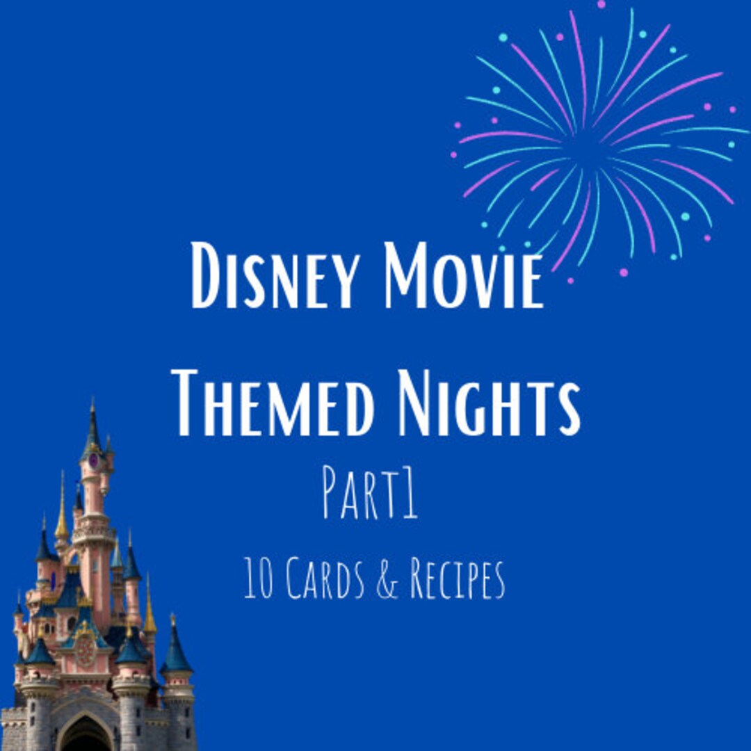 Movie Themed Night Cards Printable - Etsy