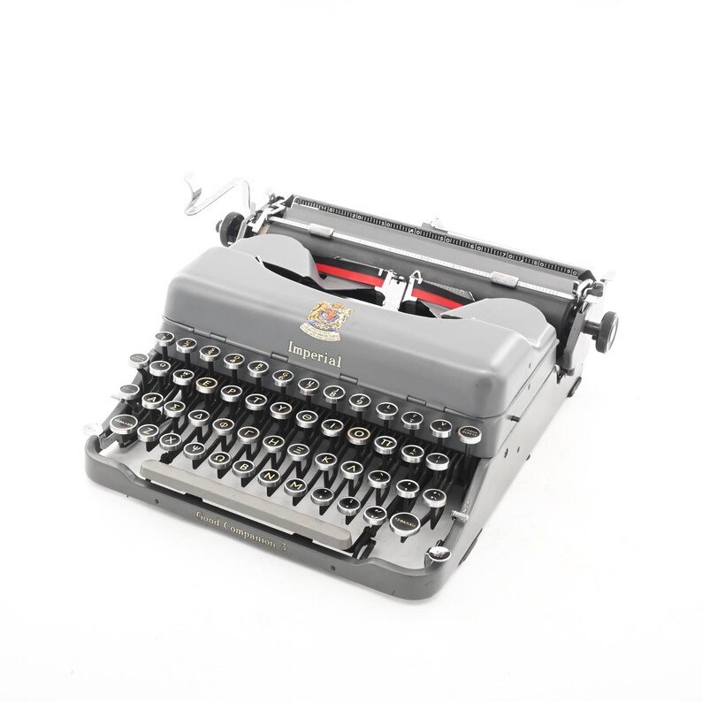 Rare Greek Keyboard Imperial Good Companion Model 3 Typewriter Serviced ...