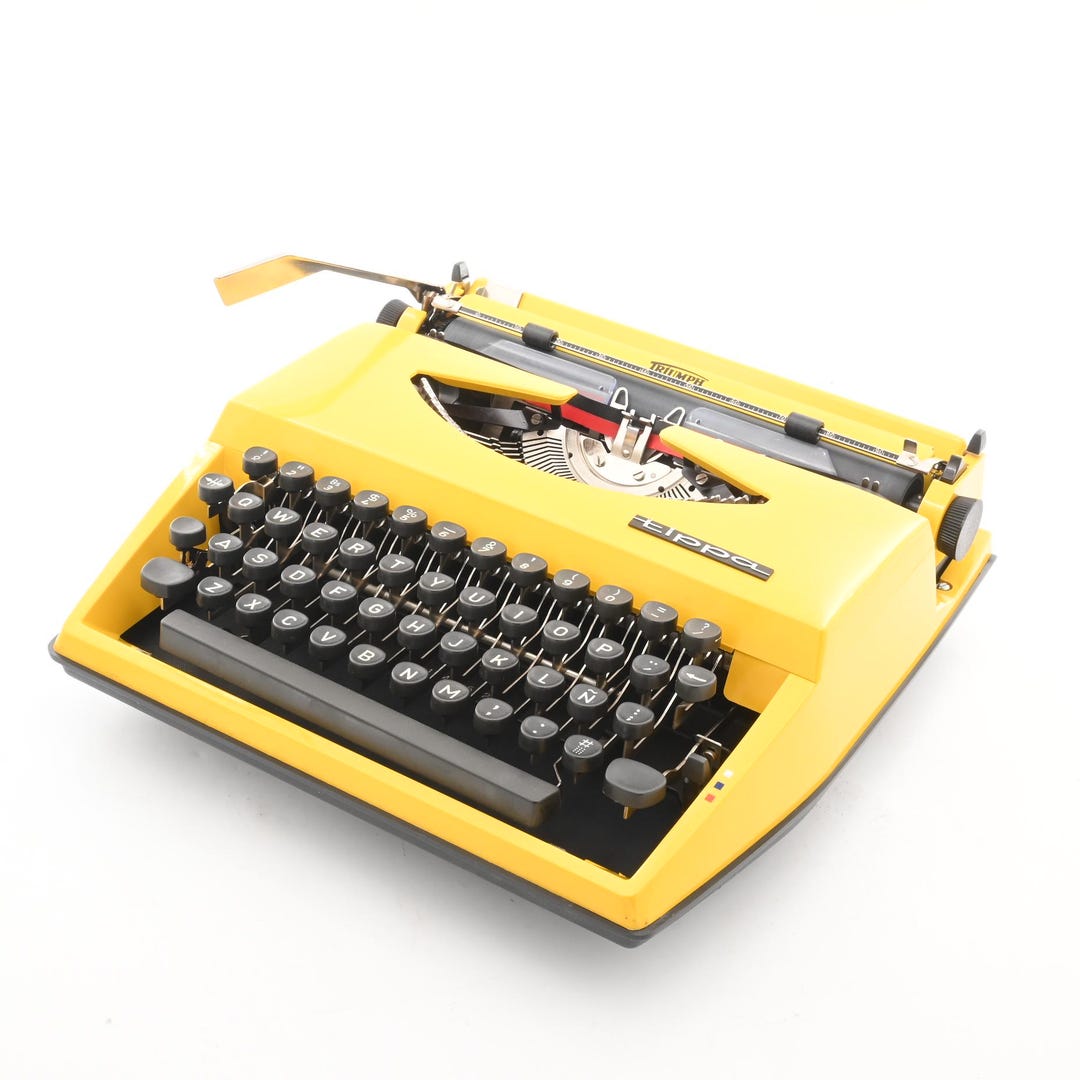 Cubic Typeface Adler Tippa Typewriter With Spanish Letters Serviced by ...