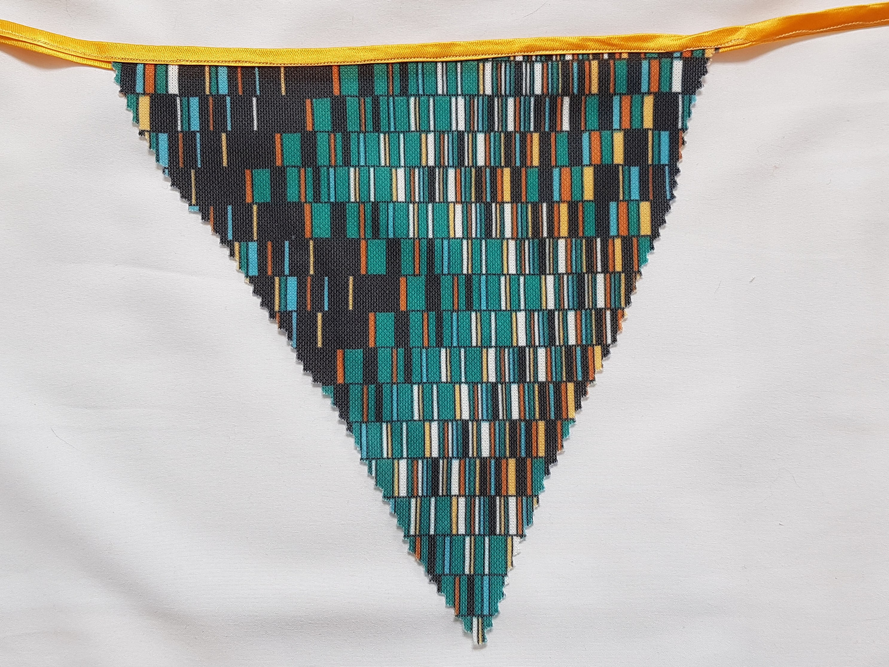 Flower Bunting Handmade Bunting Up-cycled Multicoloured - Etsy UK