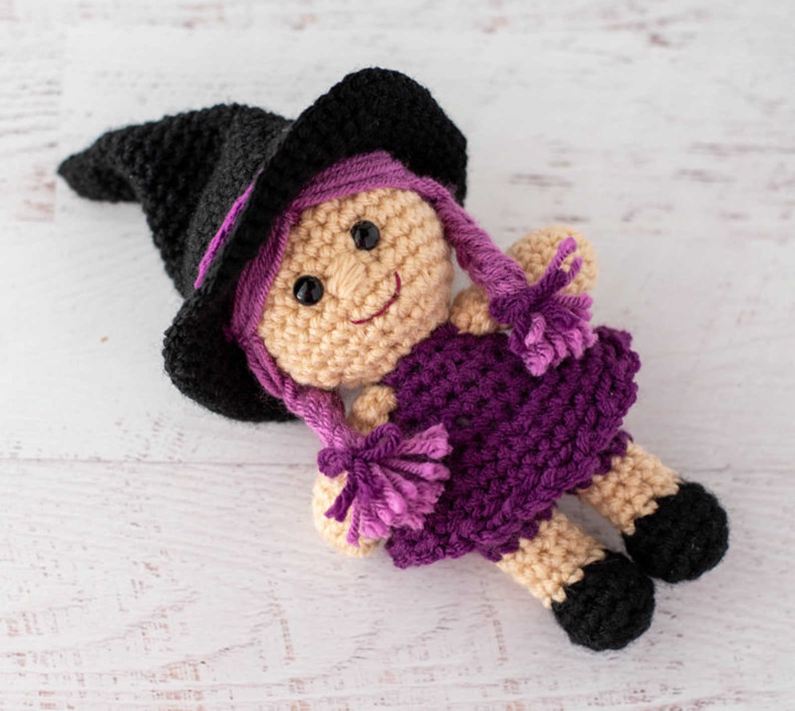 Crochet Witch Doll Pattern Amigurumi PDF - Instant Download - Sami ...