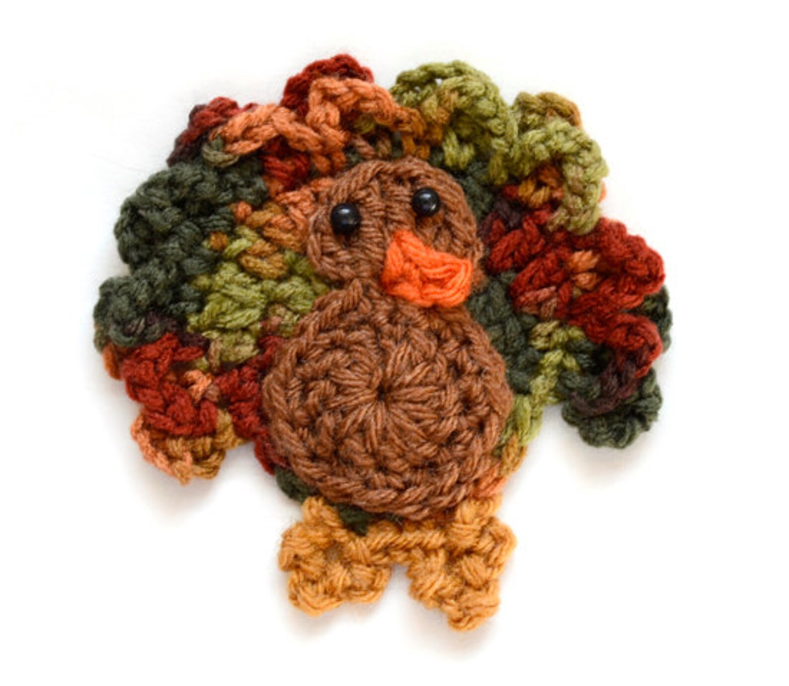 Turkey CROCHET PATTERN Instant Download Thanksgiving Wall | Etsy