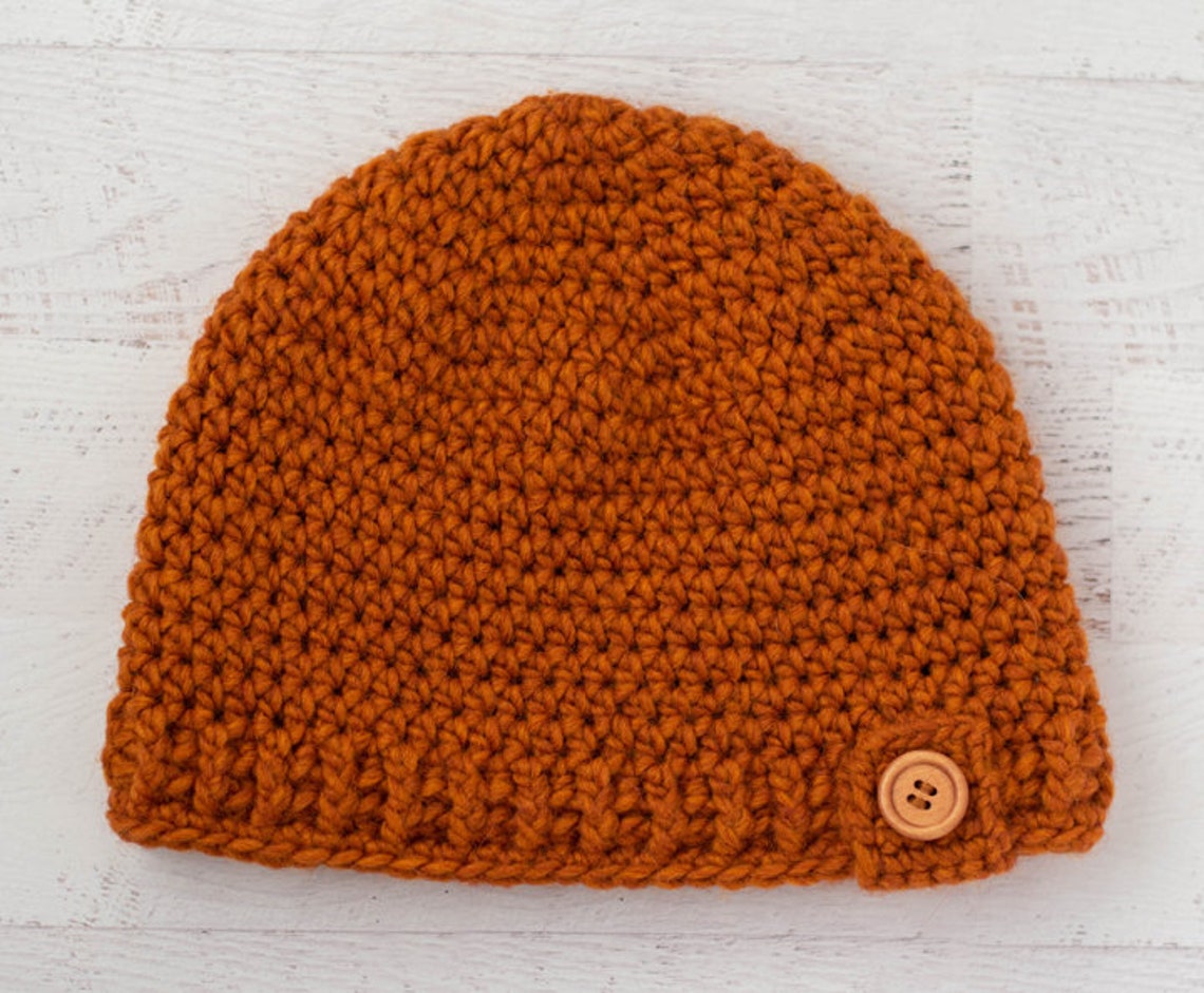 Easy Crochet Pattern-crochet Hat- Jefferson Street Beanie Pattern ...