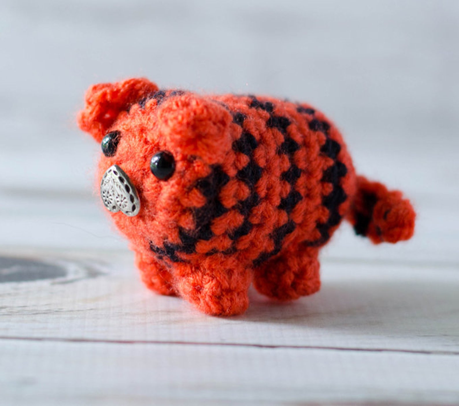 Crochet Tiger Amigurumi Pattern - Pdf Pattern - Crochet Pattern ...