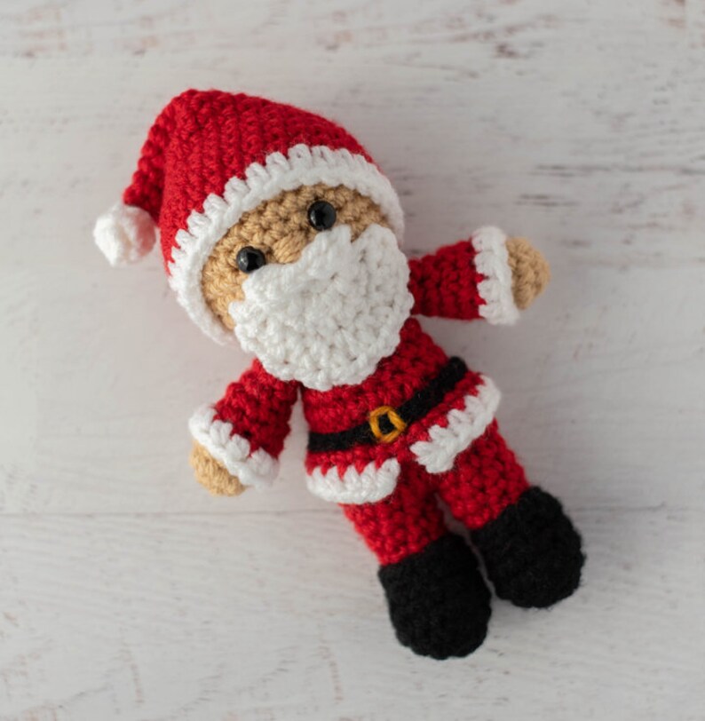 Crochet Santa Pattern Amigurumi PDF - Instant Download - Crochet Santa ...
