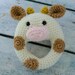 Crochet Pattern Rattle Cow Pdf Pattern Crochet Rattle Pattern Crochet ...