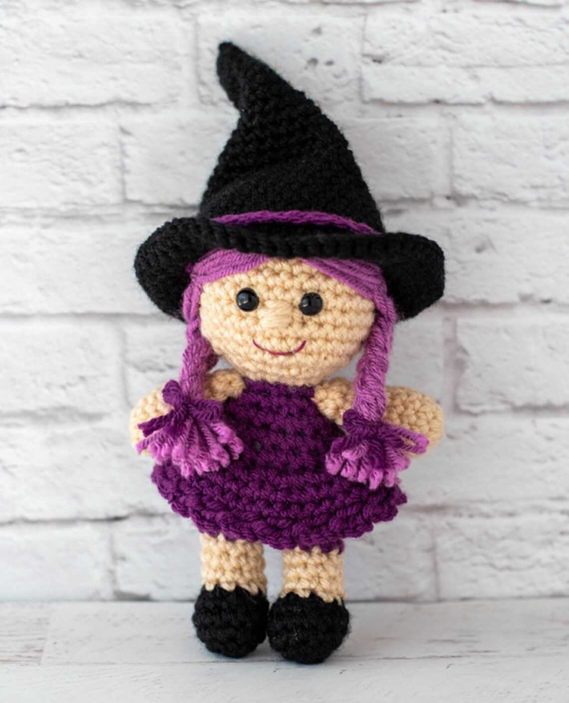Crochet Witch Doll Pattern Amigurumi PDF - Instant Download - Sami ...