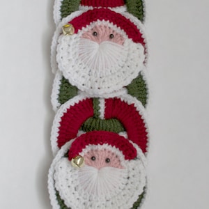 Christmas CROCHET PATTERN Instant Download Santa Wall Hanging, Wall ...