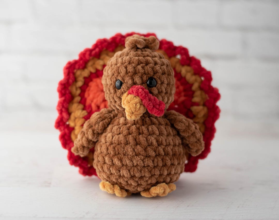 Crochet Turkey Pattern, Amigurumi Turkey Pattern, Thanksgiving Crochet ...