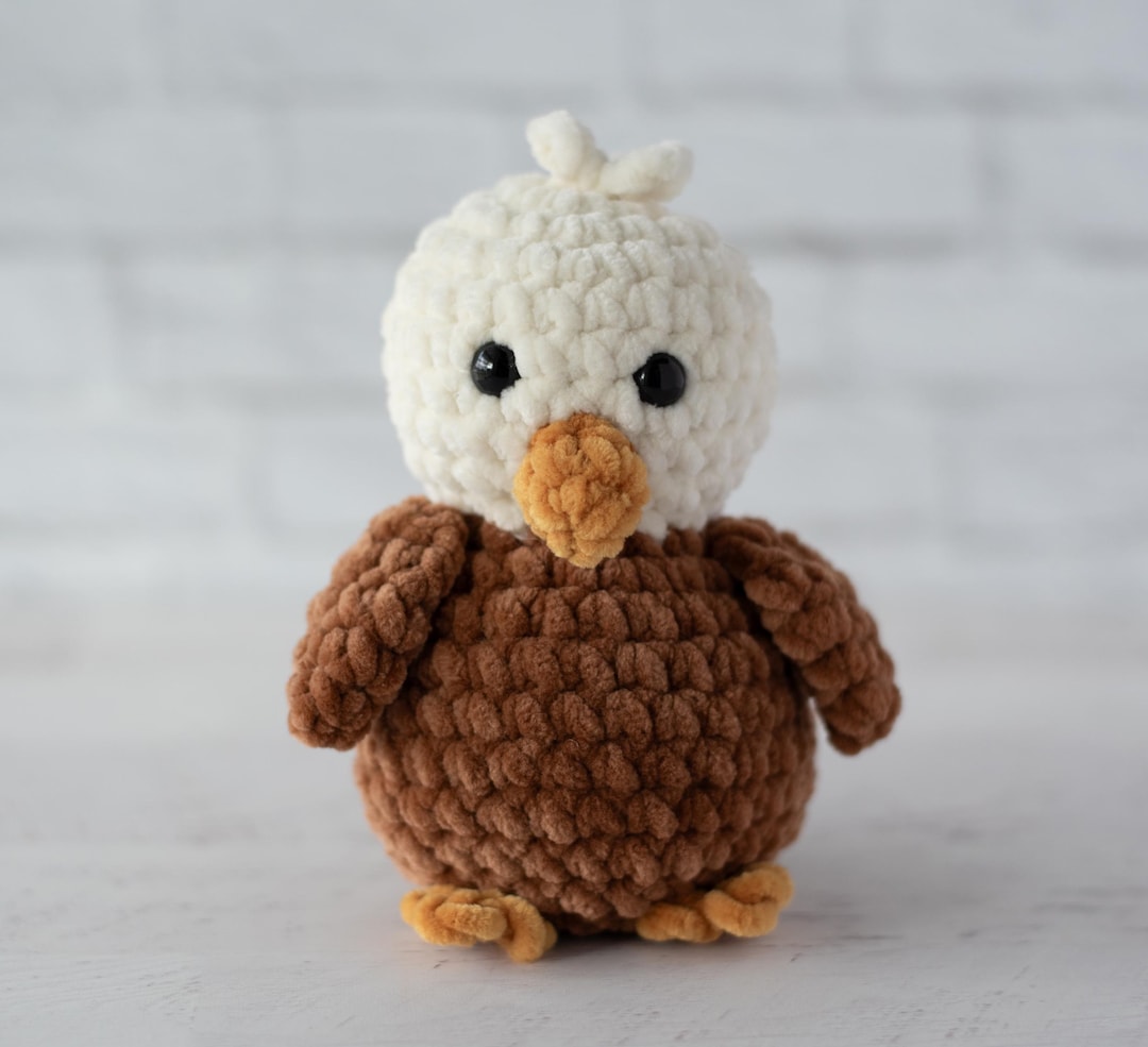 Crochet Eagle Pattern, Amigurumi Eagle Pattern, Bird Amigurumi, PDF Tutorial Instant Download - Etsy