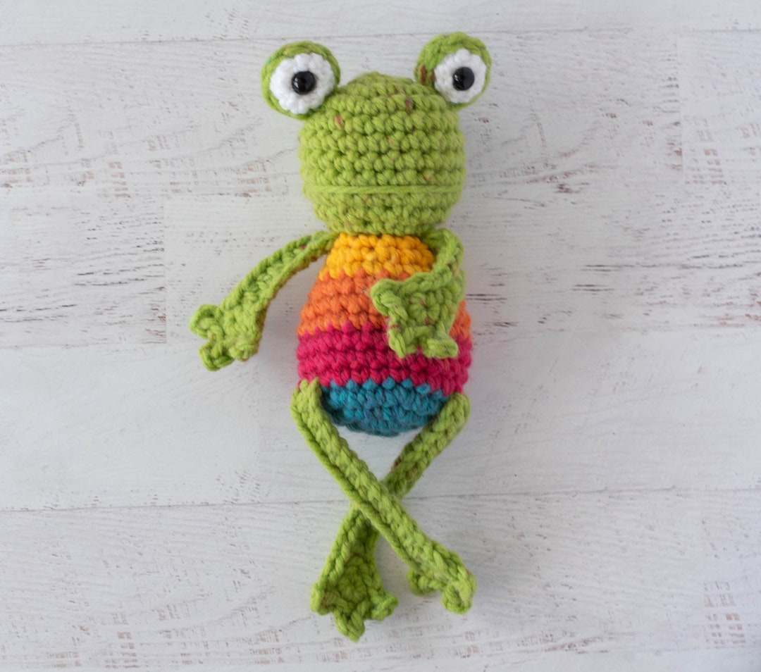 Crochet Frog Pattern - Remington the Frog Crochet Pattern PDF - Etsy