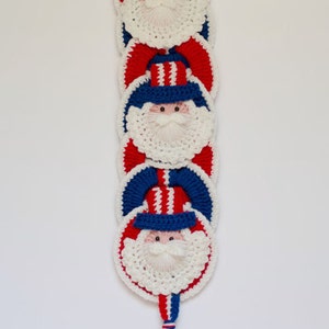 Uncle Sam CROCHET PATTERN Instant Download Crochet Decoration, Memorial ...