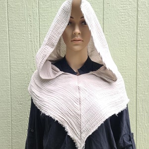 Lightweight Fantasy Hood for Cosplay & LARP – Breathable Fabric With ...
