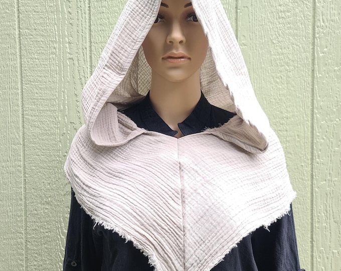 Lightweight Fantasy Hood for Cosplay & LARP – Breathable Fabric With ...
