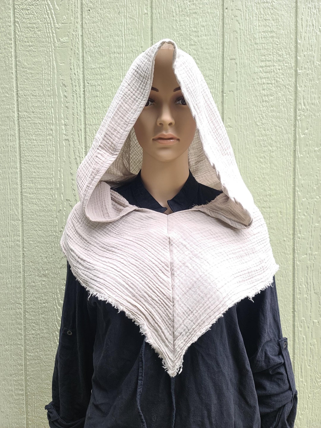 Lightweight Fantasy Hood for Cosplay & LARP – Breathable Fabric With ...