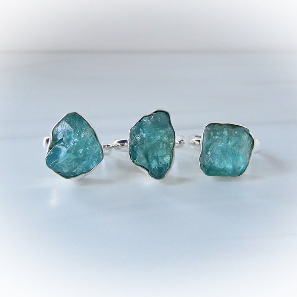 Apatite Ring - Etsy