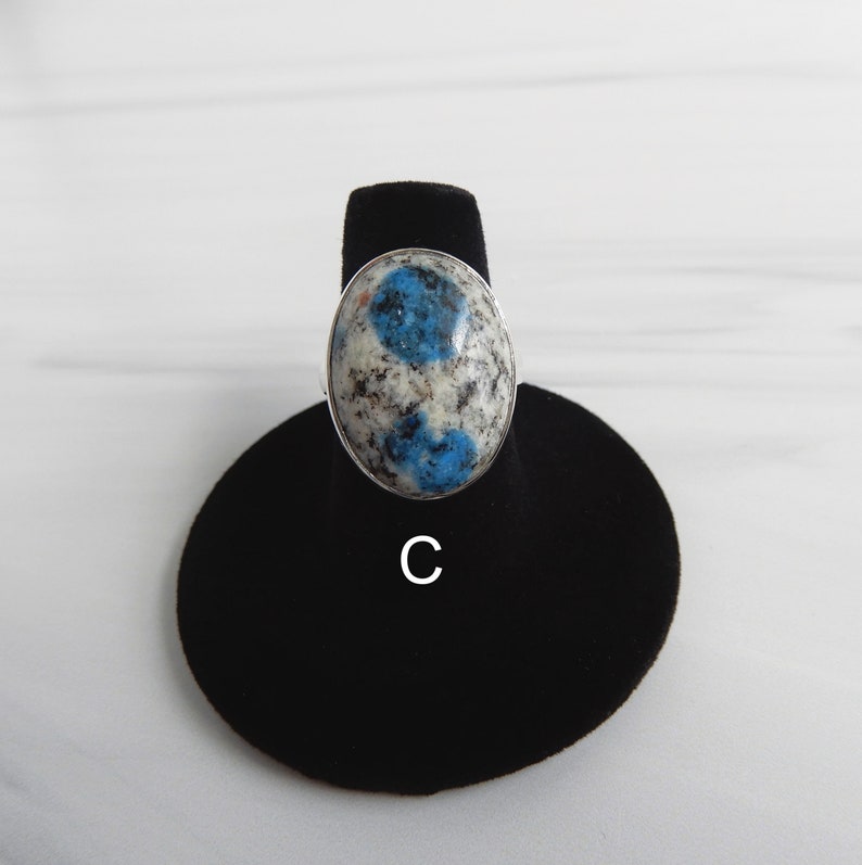 K2 Ring Sterling K2 Jasper Rings Adjustable K2 Jasper Rings | Etsy