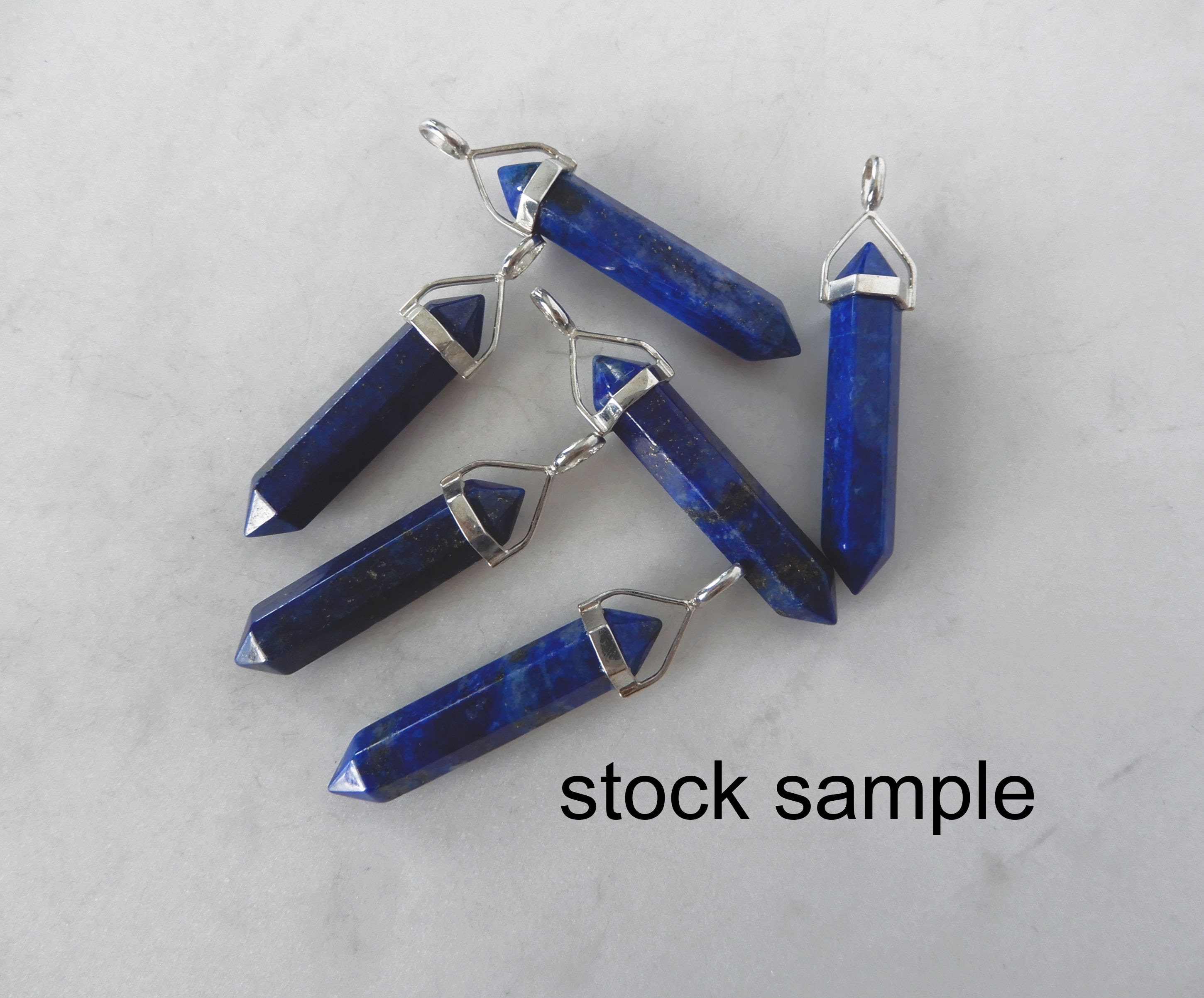 Lapis Necklace Silver Lapis Lazuli Pendant Sterling Gemstone - Etsy Canada