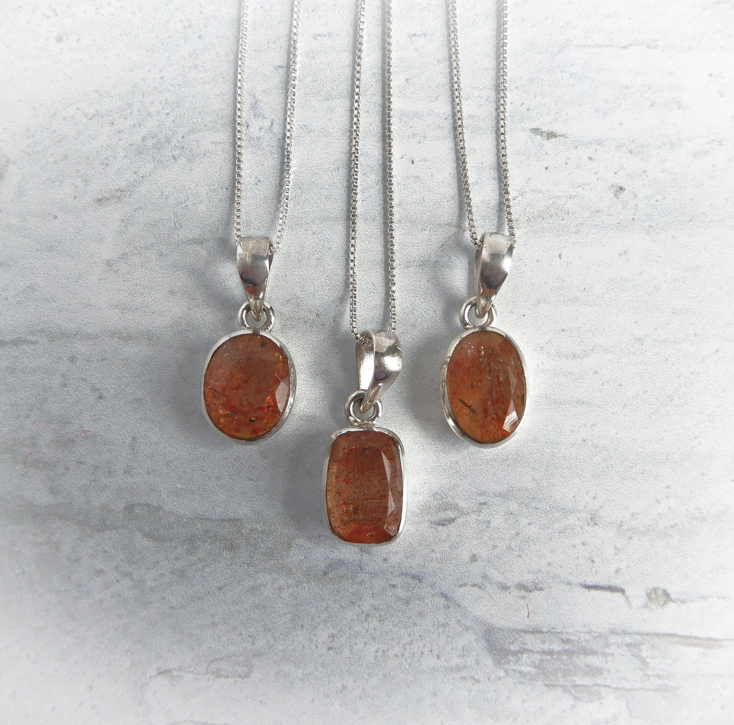 Sunstone Necklace Sterling Silver Sunstone Necklace | Etsy Sunstone Necklace Sterling Silver Sunstone Necklace | Etsy