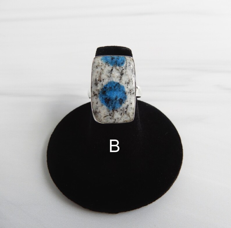 K2 Ring Sterling K2 Jasper Rings Adjustable K2 Jasper Rings | Etsy