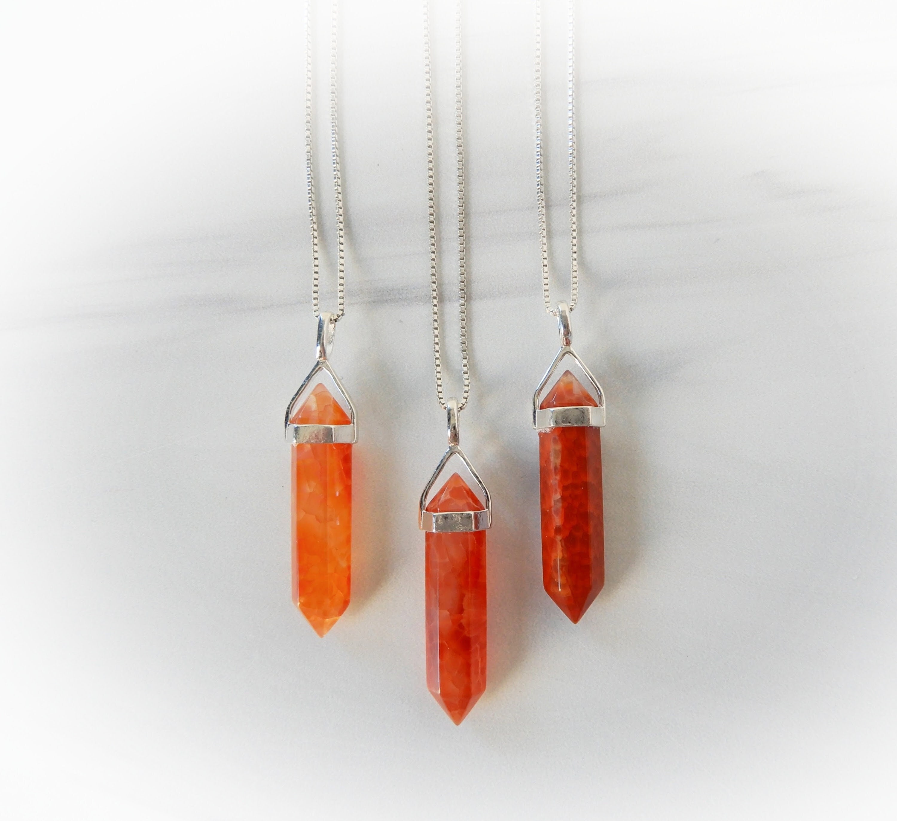 Crystal Fire Necklace